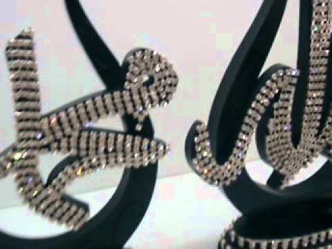 SWAROVSKİ TAŞLI LALE ALLAH MUHAMMED YAZILI BİBLOLAR