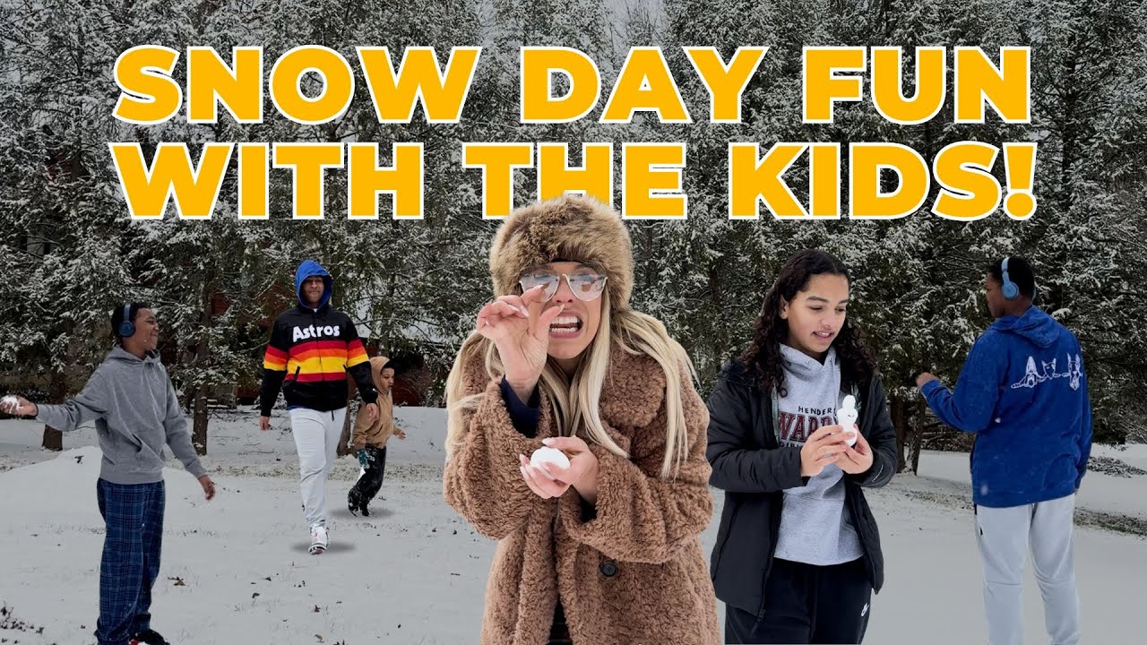 Snow Day Fun With The Kids - YouTube