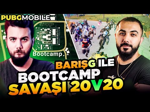 20 vs 20 BOOTCAMP KAPIŞMASI! EGOİST PATİ vs BARIŞ G! PUBG Mobile Discord Savaşları #2