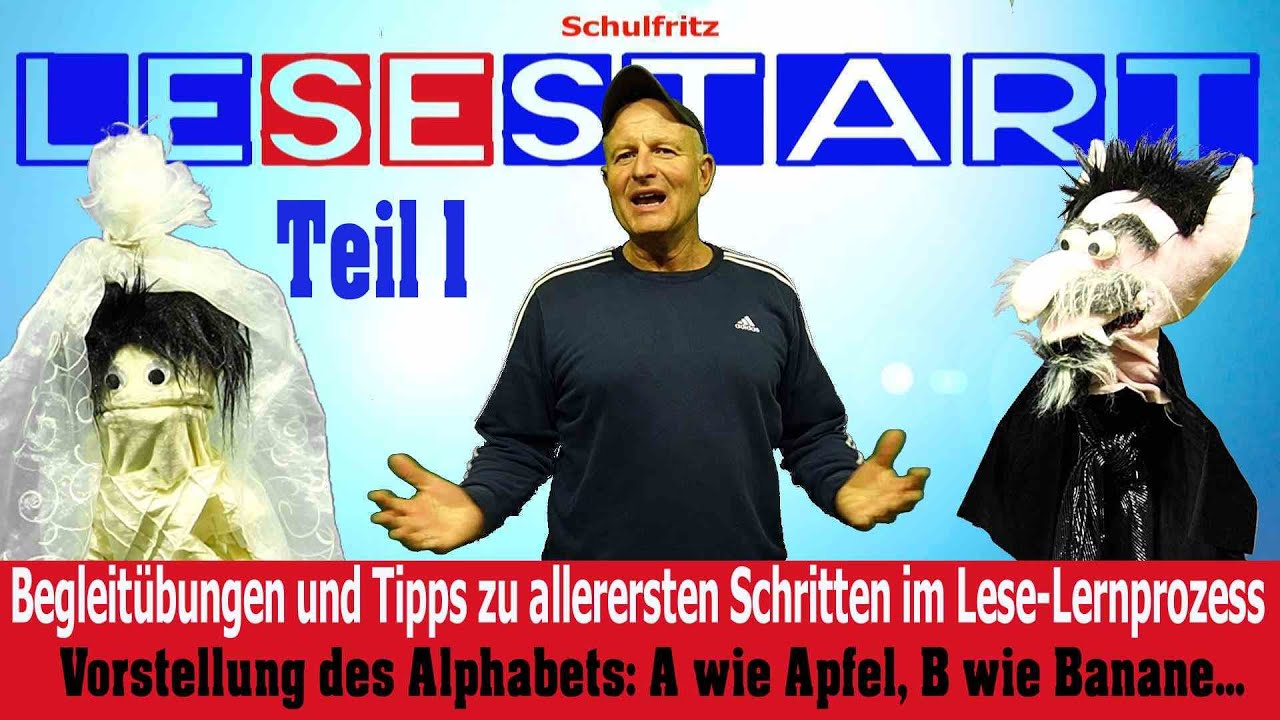#schulfritz-Lesestart Teil 1 - Vorstellung des Alphabets: A wie Apfel ...
