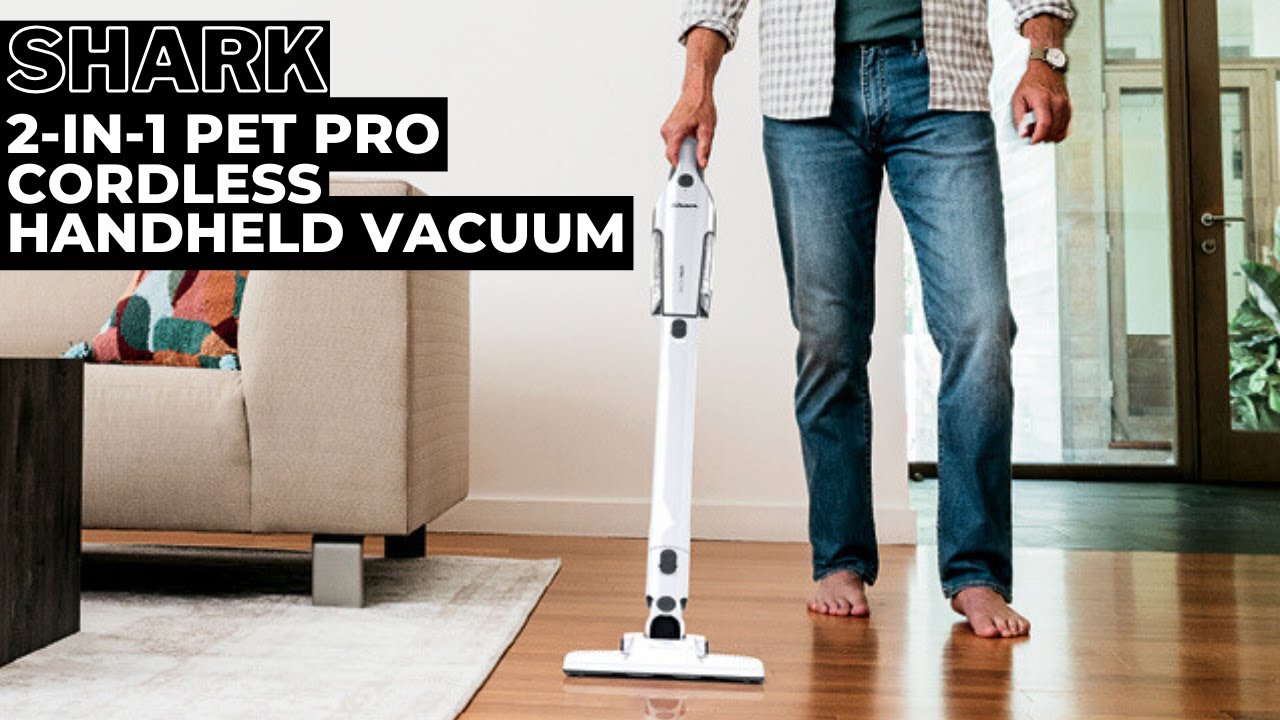 Shark CH963AMZ 2-in-1 Pet Pro Cordless Handheld Vacuum | 2-in-1 ...