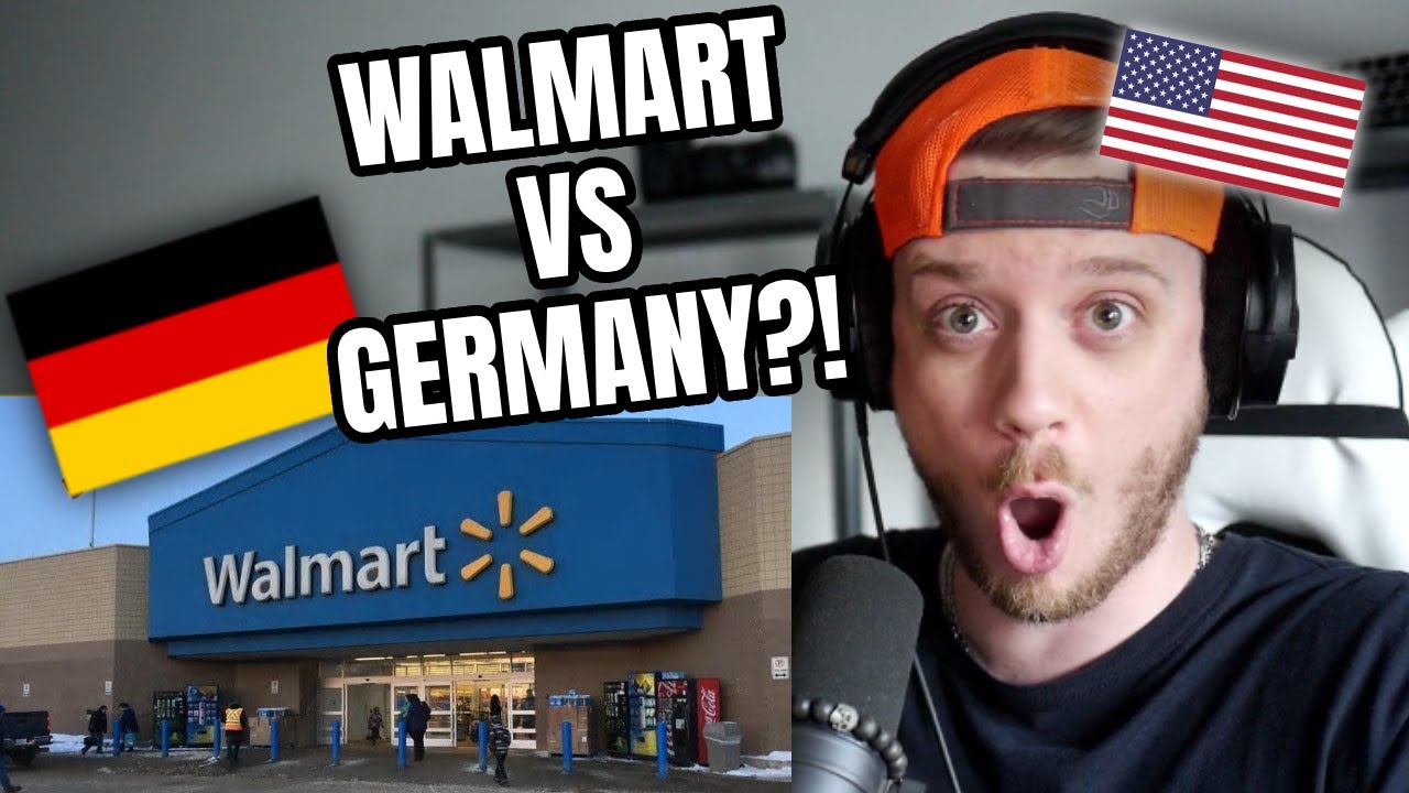 American Reacts to Why Walmart Failed In Germany - YouTube