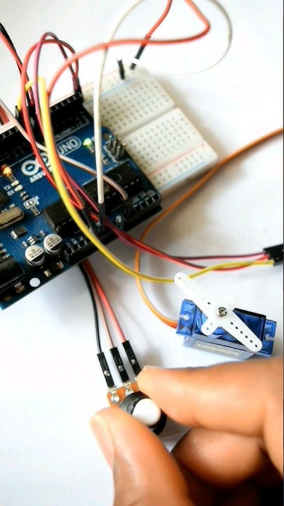 how to make a knob servo project at home using arduino..#shorts #arduino #viralshorts - YouTube