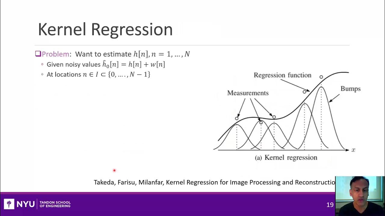 Wireless Comm. Unit 07. Channel Estimation and Equalization. Sect 2. Kernel Regression ...