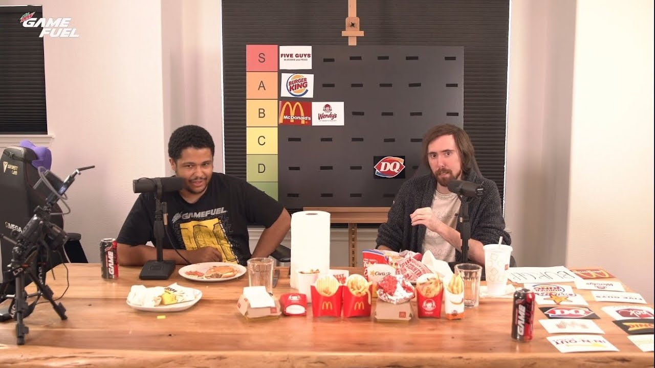 [MAY/21/21] - IRL Fast Food Tier List Ft. Asmongold - YouTube