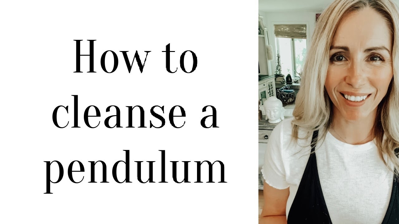 How to Cleanse a pendulum - YouTube
