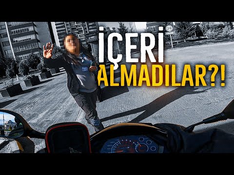 Pizza Kuryesi oldum | Yine içeri almadılar | Kolaçan Moto kurye günlüğü 24 - 1