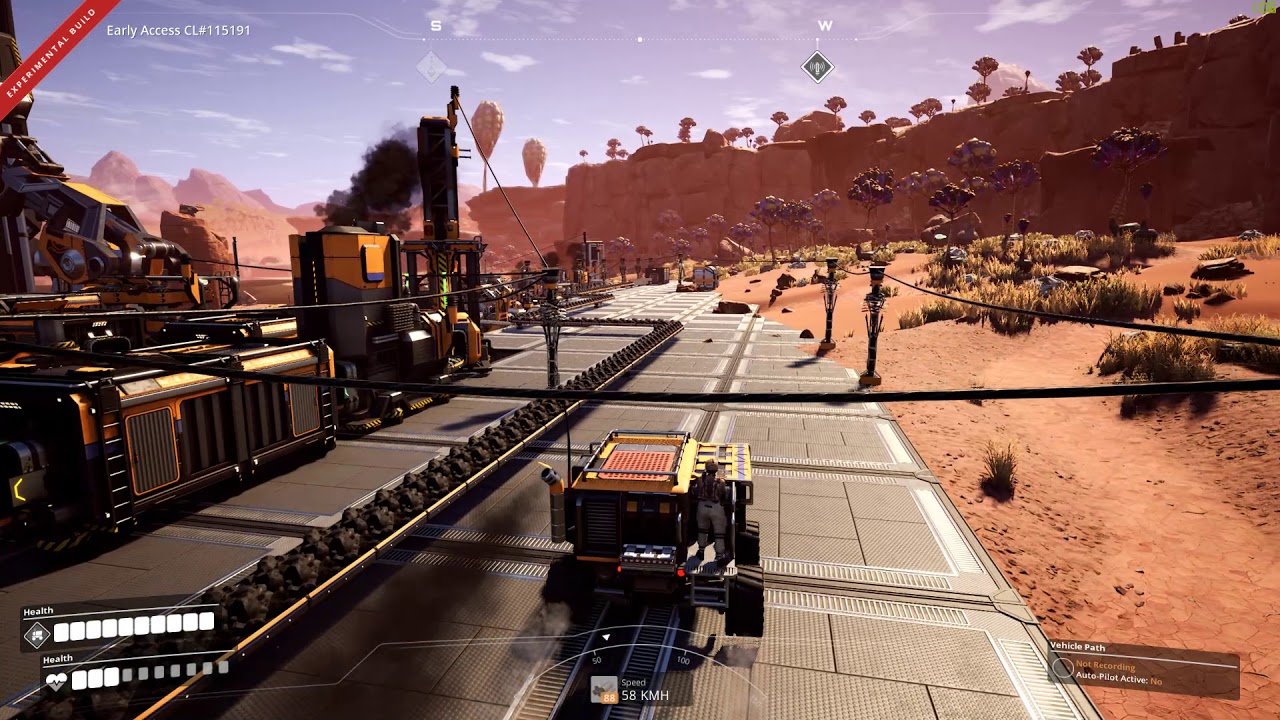 Satisfactory - Update 3 - Desert Factory Tour - YouTube