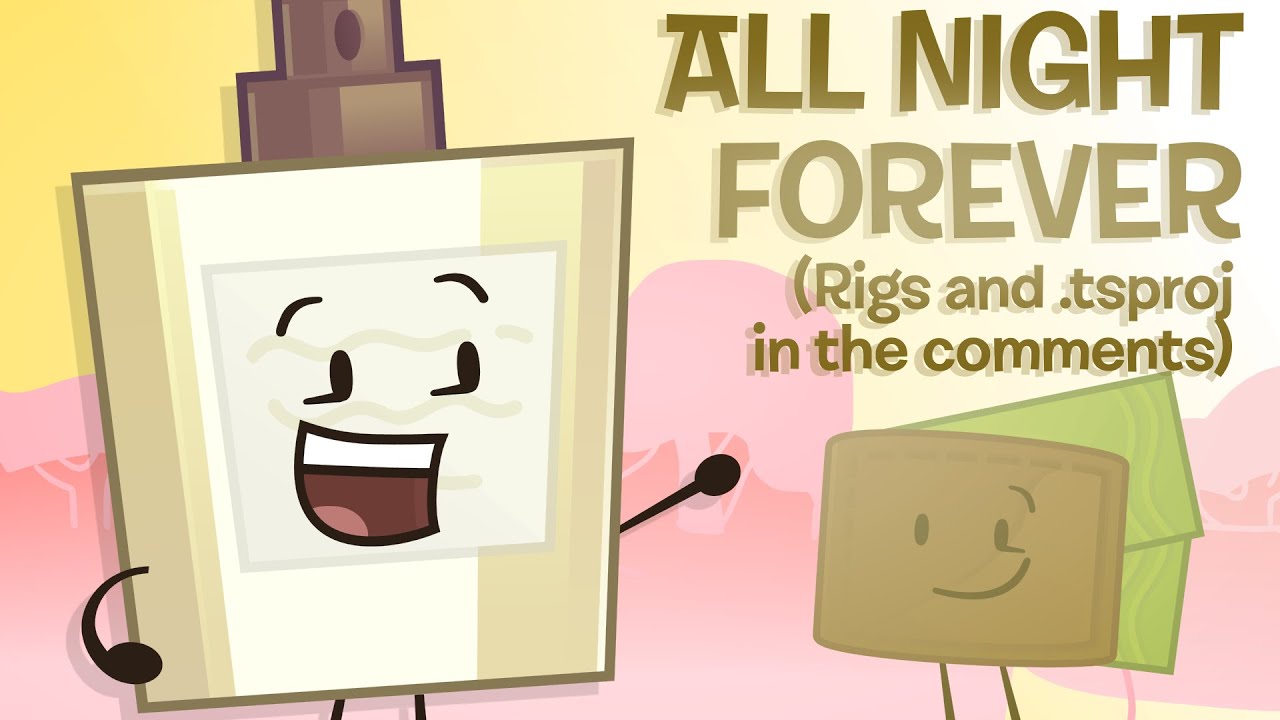 ALL NIGHT FOREVER - animation test - YouTube