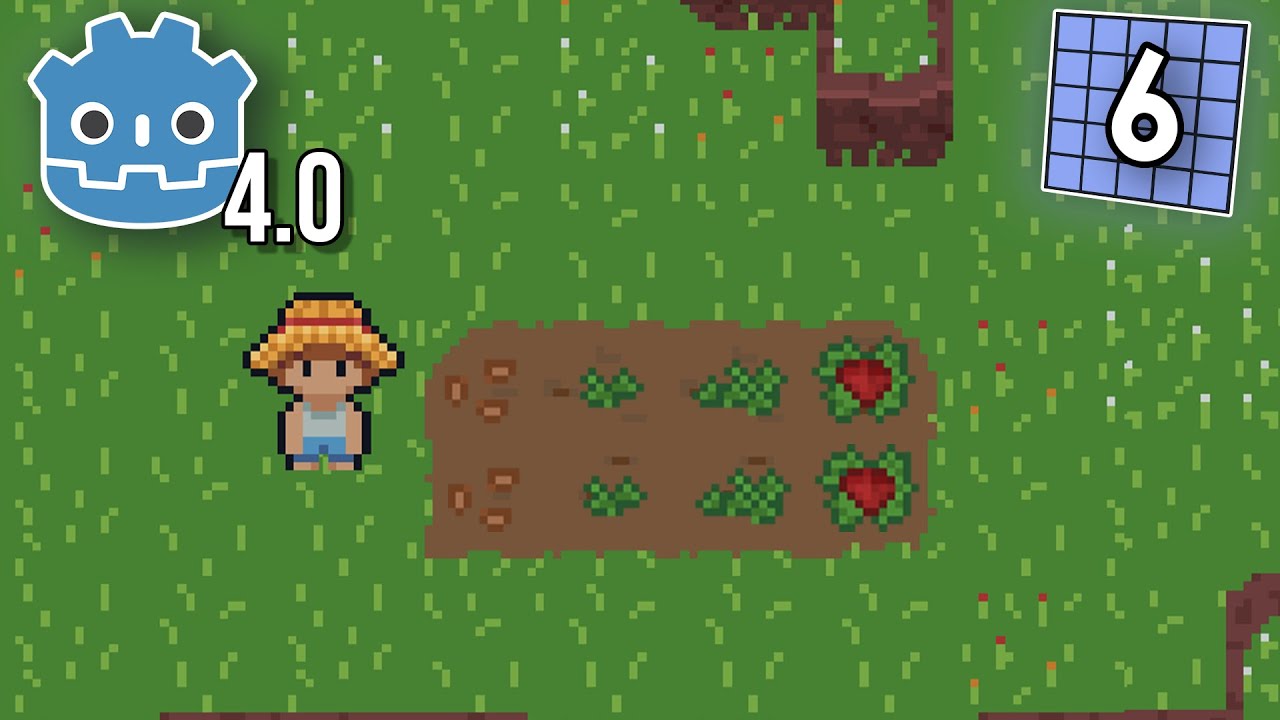 Godot 4 Tilemap Tutorial Ep 6 Plant Growth Youtube