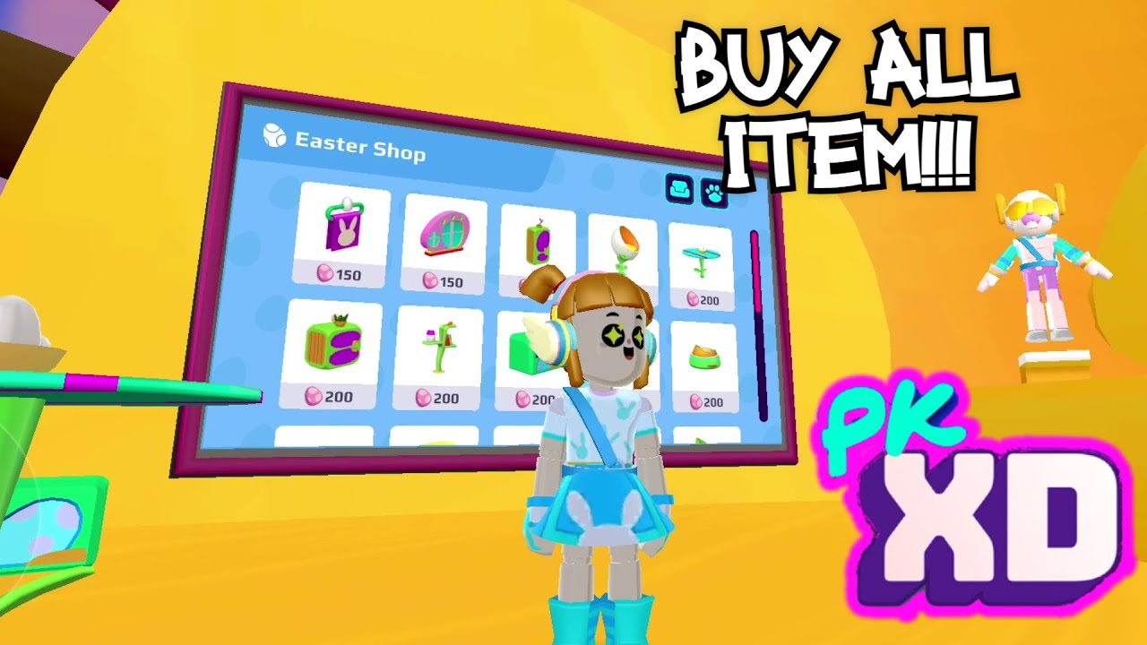SPEND MY LAST EASTER EGG FOR ALL EASTER ITEM IN PK XD - YouTube