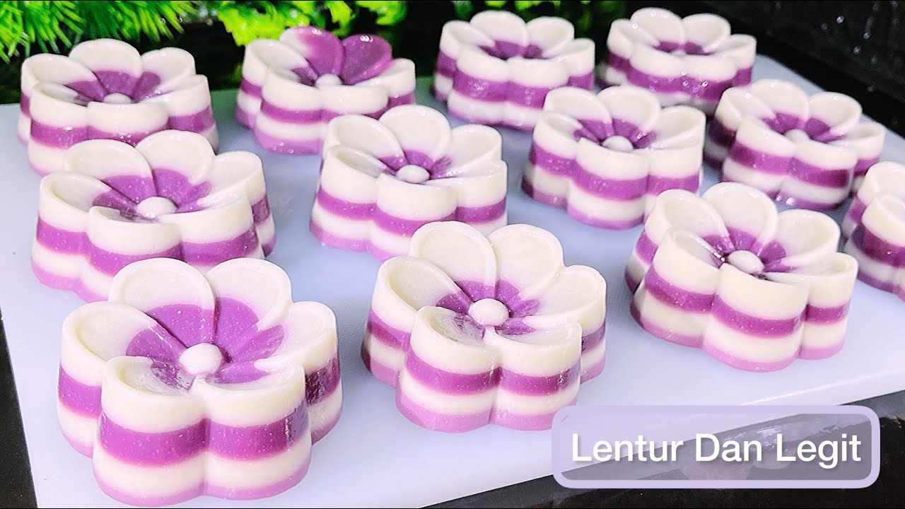 Resep kue lapis bunga takaran sendok hasilnya legit dan enak banget ...
