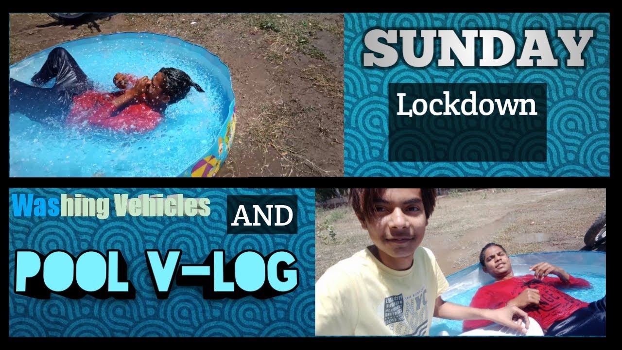 Sunday Lockdown Pool V-log l Harman Sahota - YouTube