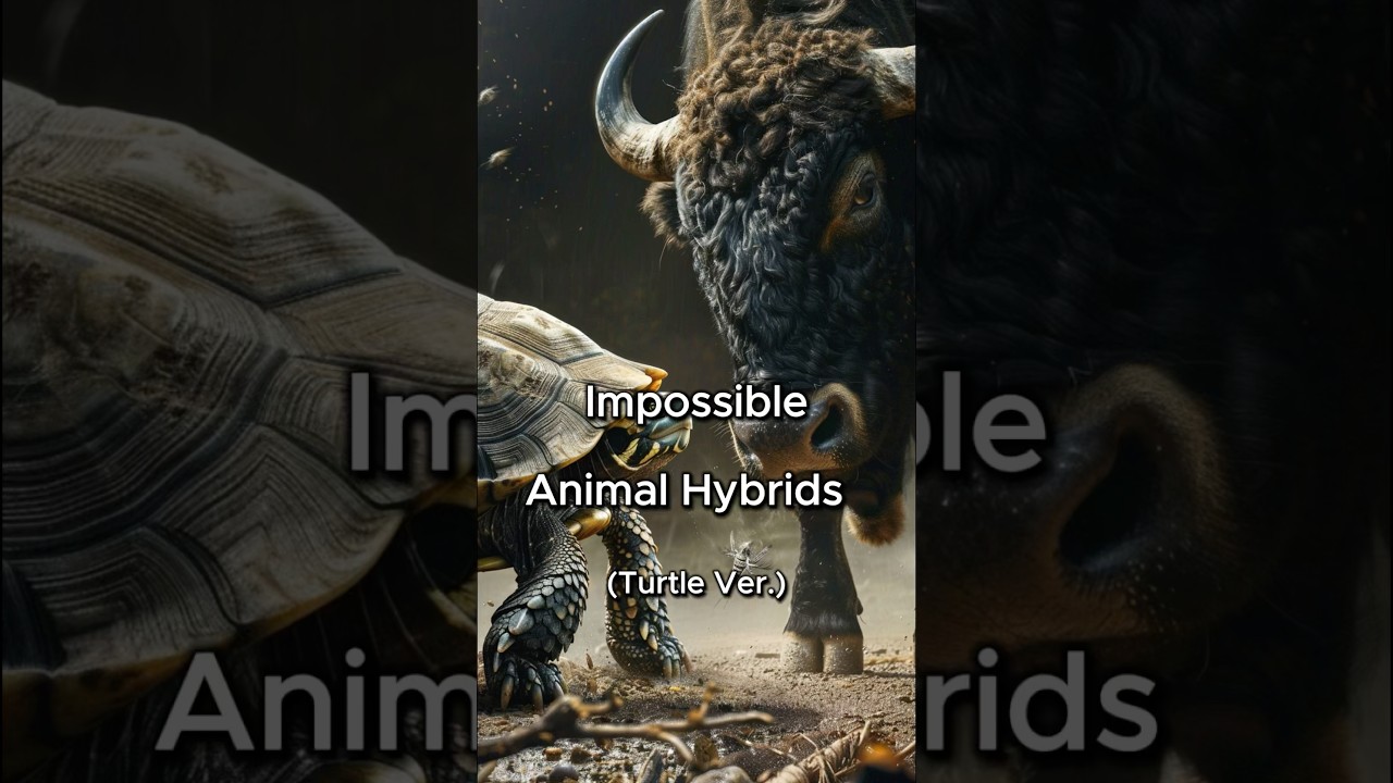 Impossible Animal Hybrids (Turtle Ver.) - YouTube