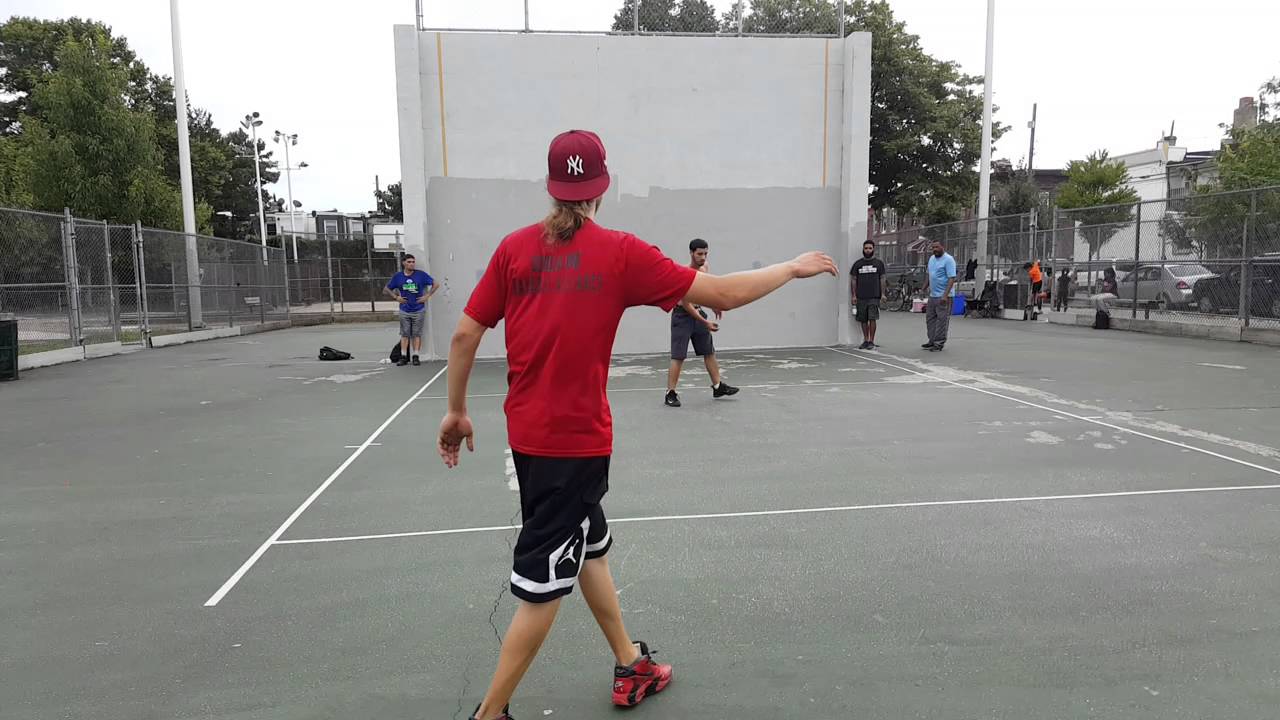 Philly Handball💵 "A" Player Alex vs "B" Player Adam Money Game. - YouTube