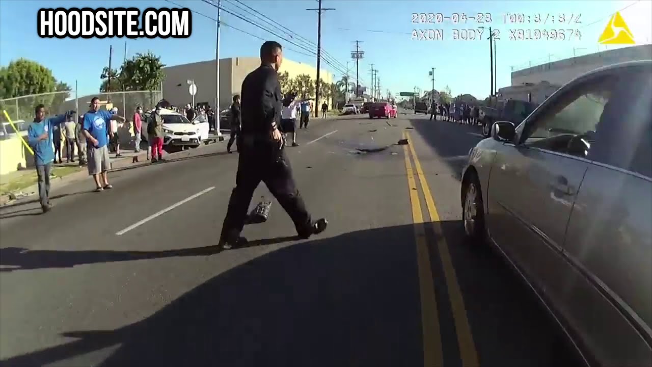 LAPD releases bodycam footage of fatal Los Angeles police shooting ...