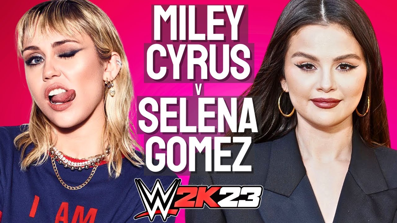 💥 WWE 2K23 l Miley Cyrus v Selena Gomez - No Holds Barred 💥 - YouTube