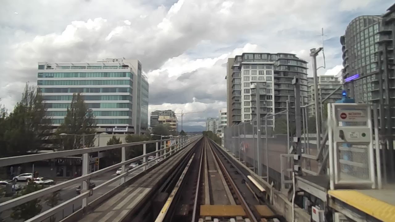 Vancouver Skytrain Canada Line Richmond-Brighouse to Lansdowne # ...