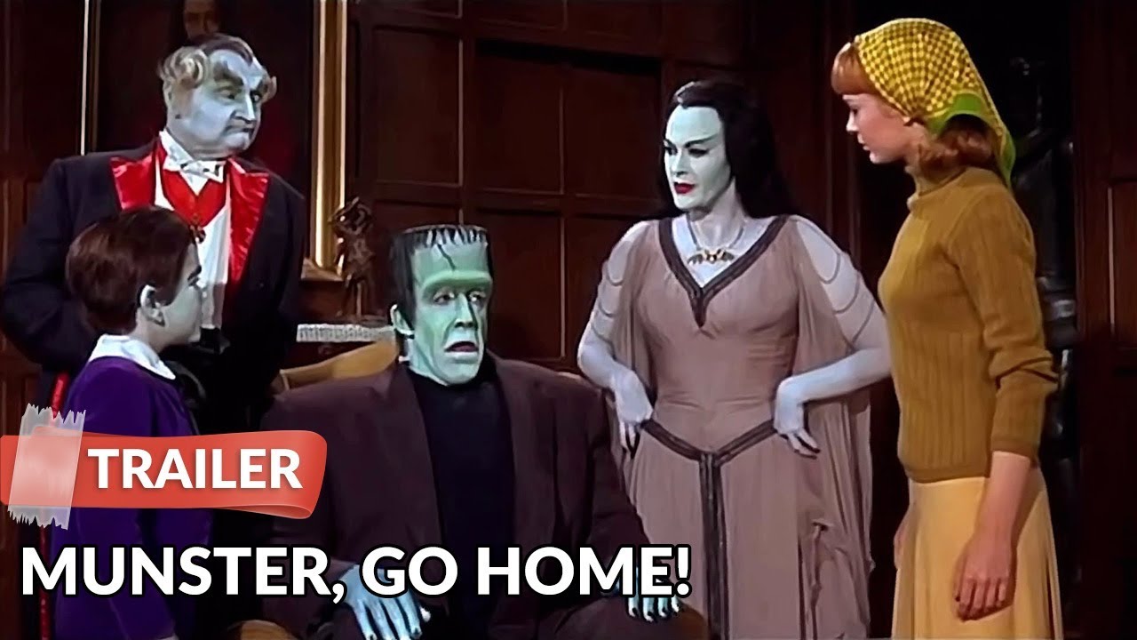 Munster Go Home 1966 Trailer Fred Gwynne Yvonne De Carlo Youtube