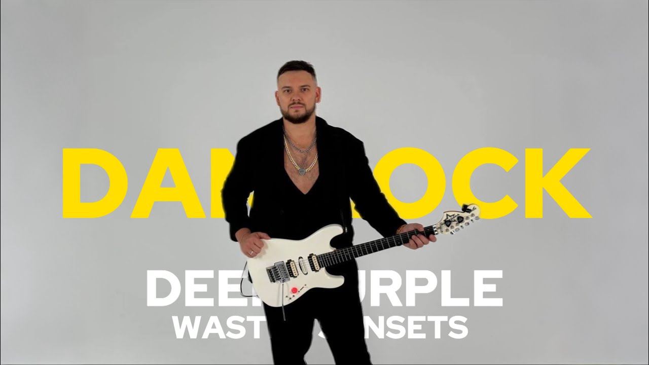 DAN ROCK - WASTED SUNSETS ( DEEP PURPLE ) guitar cover - YouTube