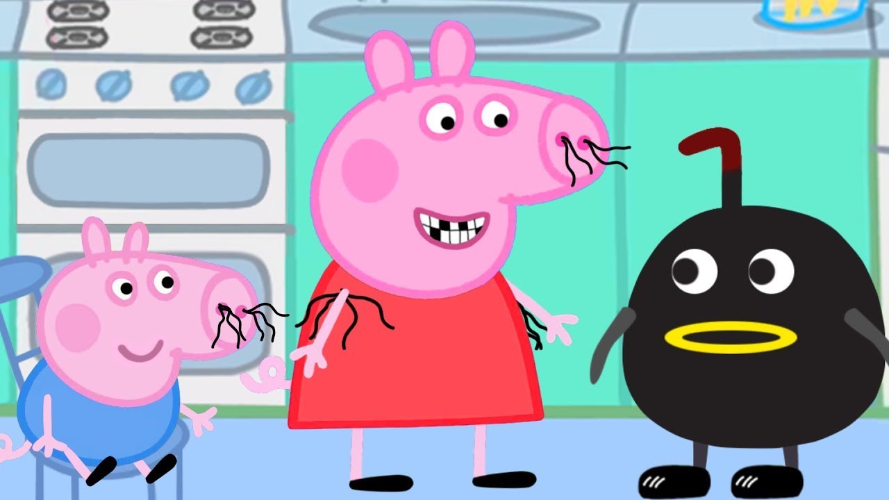 Peppa and Roblox Piggy Funny Animation - YouTube