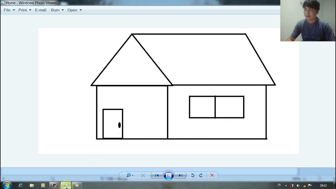Buat Rumah Di Microsoft Paint - 01 - YouTube