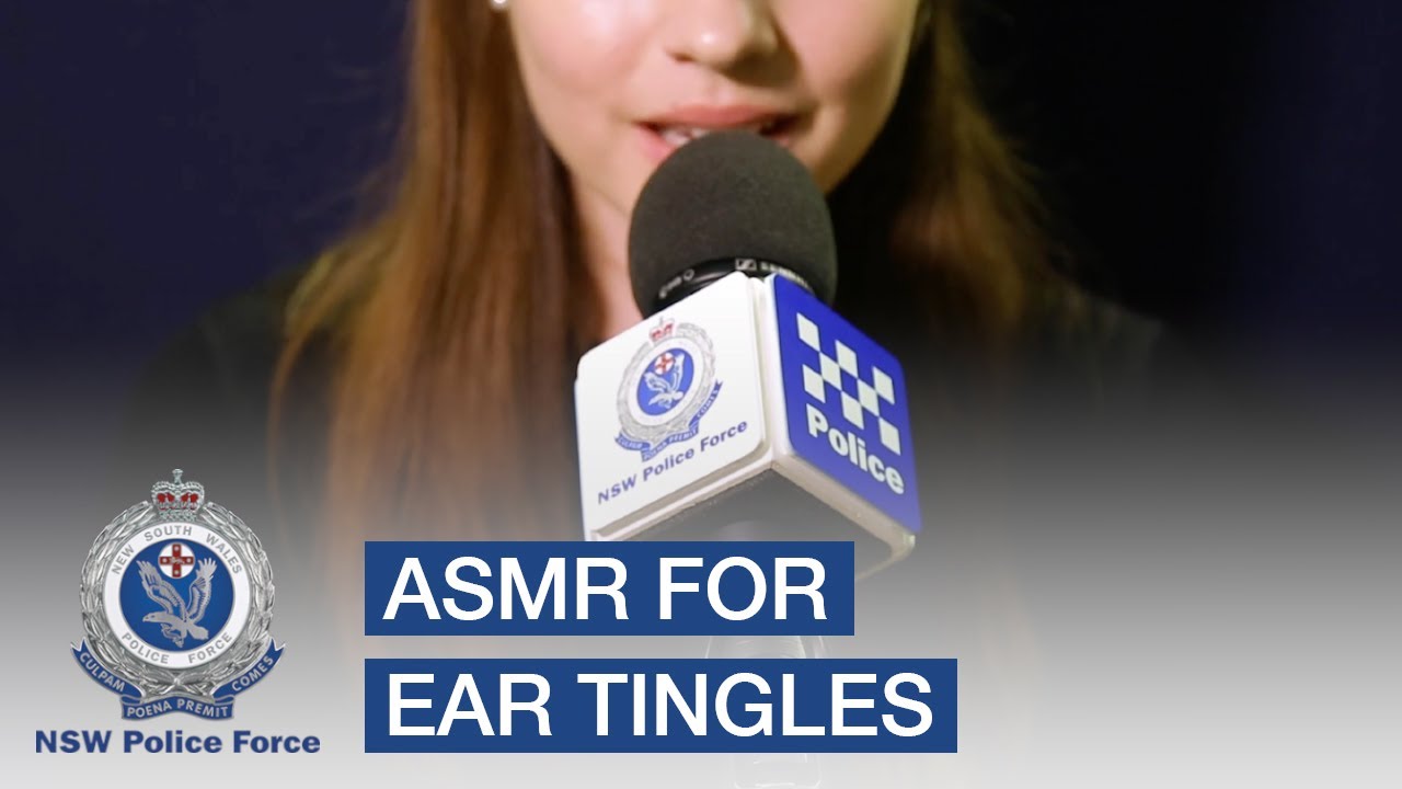 ASMR For Ear Tingles - NSW Police Force - YouTube