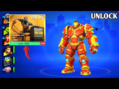 Black Spider-Man Skin Update Spider Fighter 3🤔 HULKBUSTER Unlock