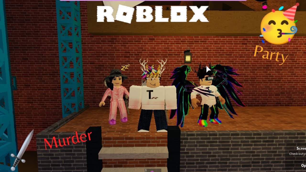 THIS GAME IS SO ACTION-PACKED! (Murder Party, Roblox) - YouTube