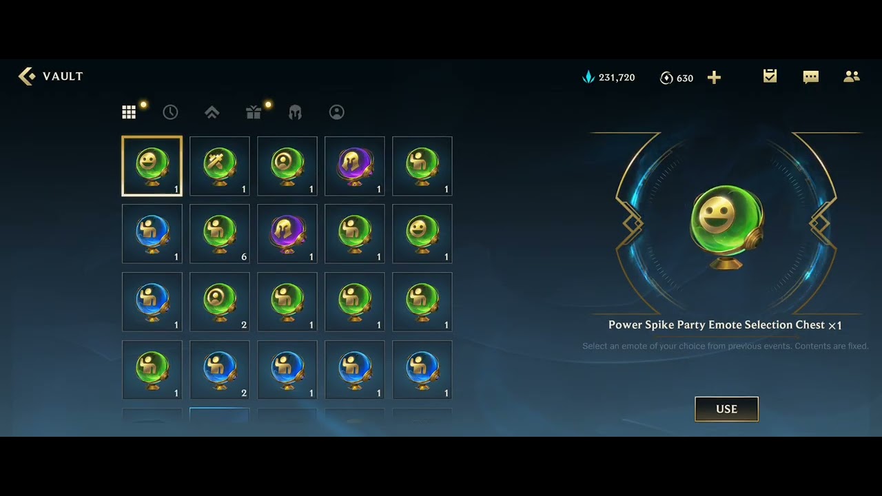 LoL Wild Rift - Power Spike Party Event Random Skin Chest Quick Opening ...