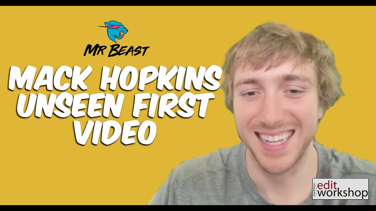 "Beast Games" Editor Mack Hopkins Unseen First Video - YouTube