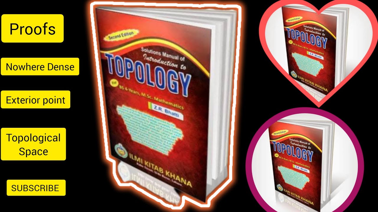 Basic Concepts of Topology // Topology by mb mathematics @MBMATHEMATICS ...