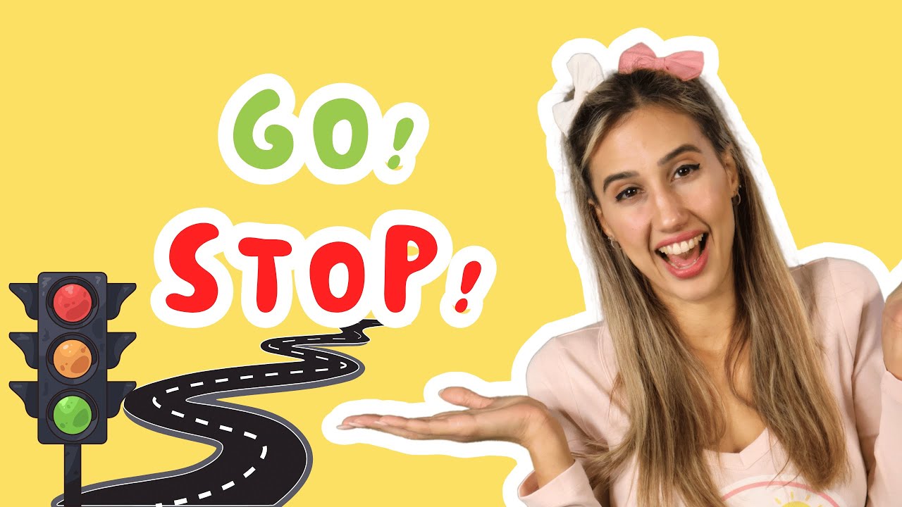 Stop & Go Movement Game for Toddlers | Traffic Light Game | Miss Sapsap ...