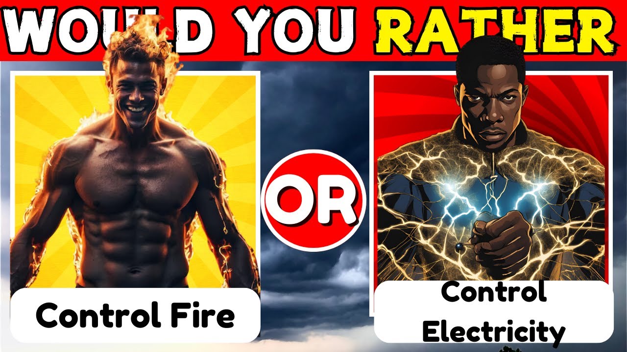 Would You Rather, Superpowers Edition ⚡ | Toughest Superpower Choices ...