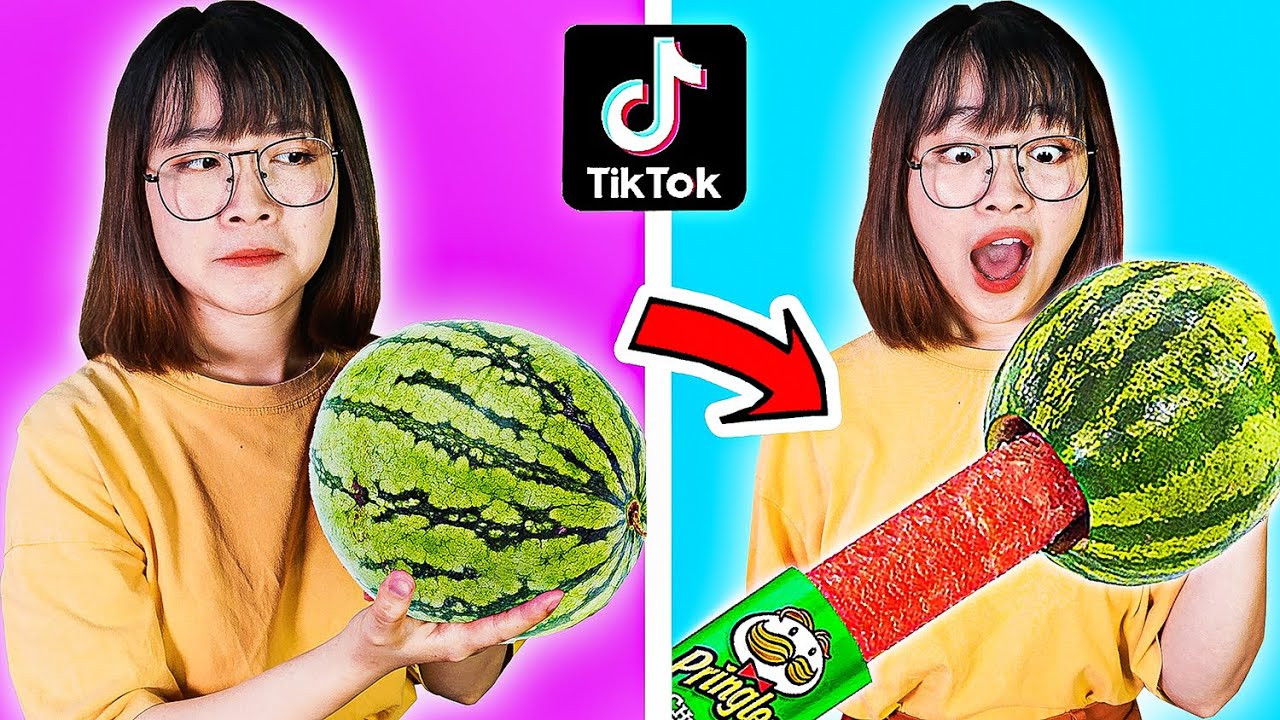 THỬ THÁCH LÀM THEO NHỮNG VIDEO TRIỆU VIEW TRÊN TIKTOK PHẦN 3 - TIK TOK ...