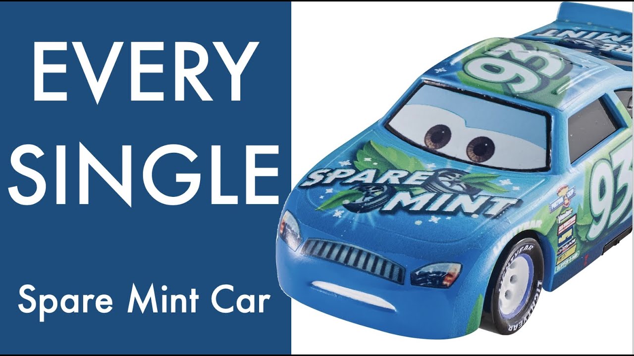Every Single Disney Cars Spare Mint Diecast - YouTube