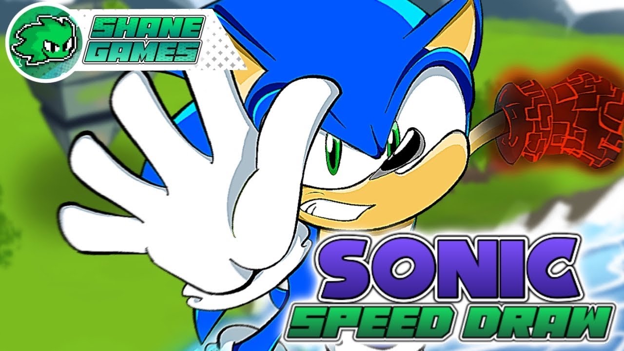 SONIC SPEED DRAW | Sonic Frontiers! - YouTube