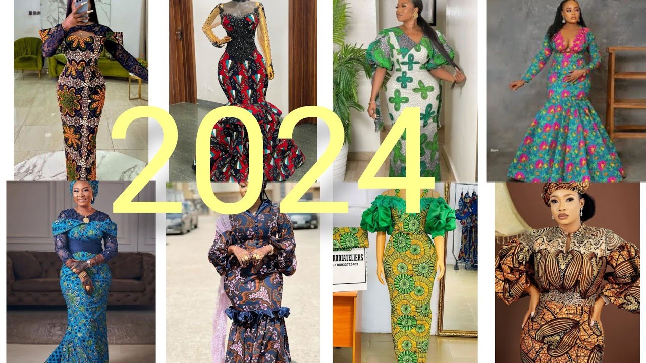 Beautiful 💝 and Amazing Ankra Long Gown Fabulous for Unique African ...