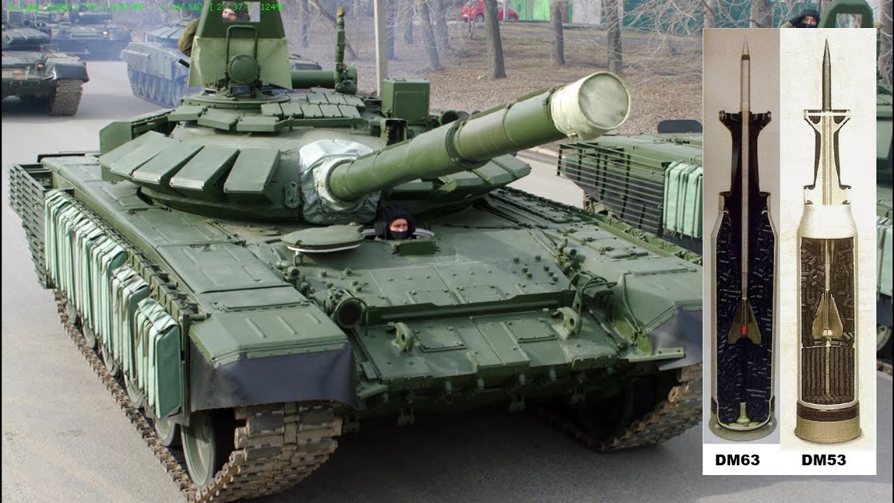 Т-72Б3 VS DM-63 - YouTube