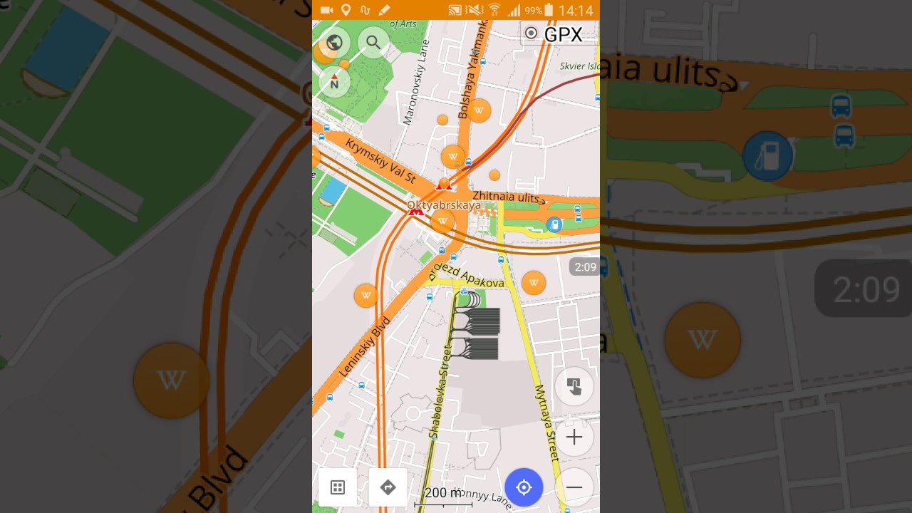 Open street map 2.7.2 and mapillary plugin on Android 5 - YouTube