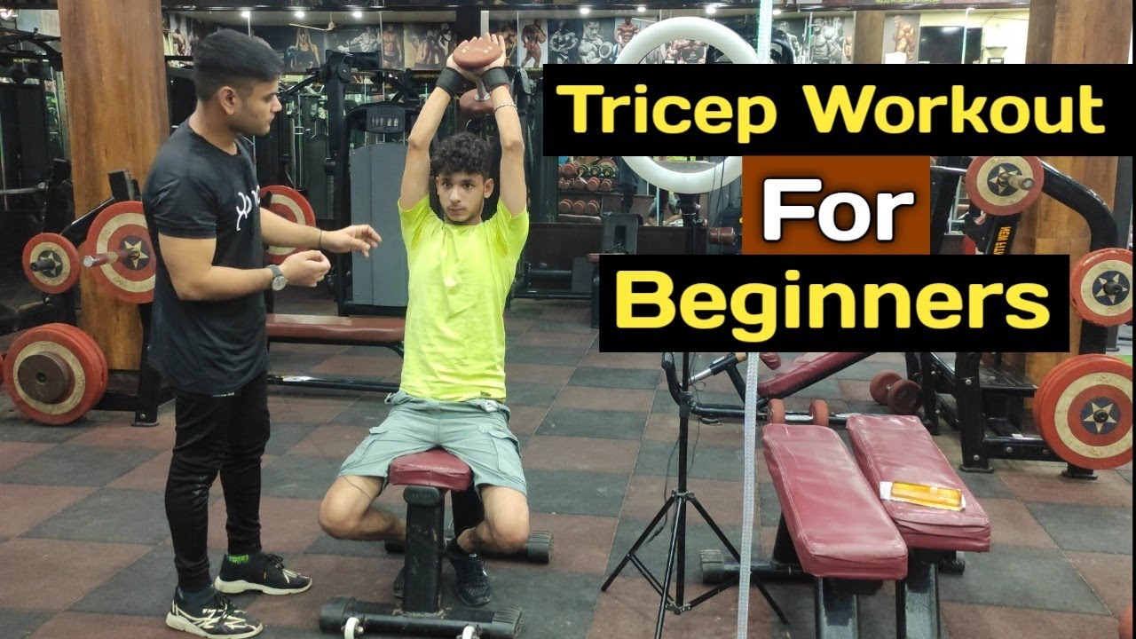 Tricep Workout For Beginners|| Complete Guidance for Beginners - YouTube