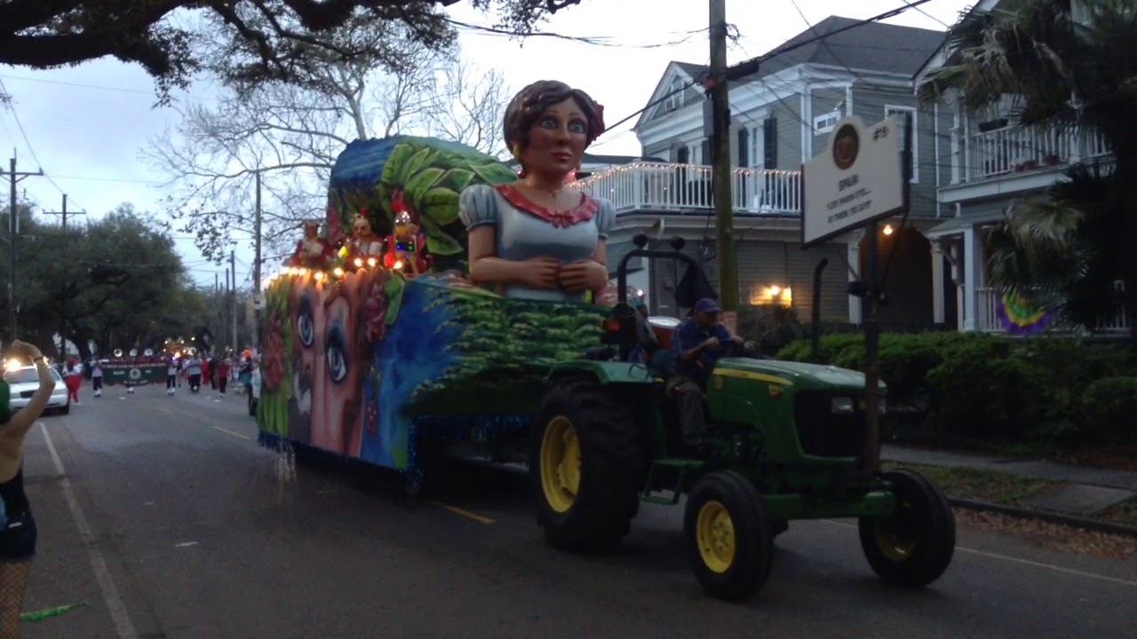 2019 Krewe of Sparta New Orleans Mardi Gras Parade - YouTube