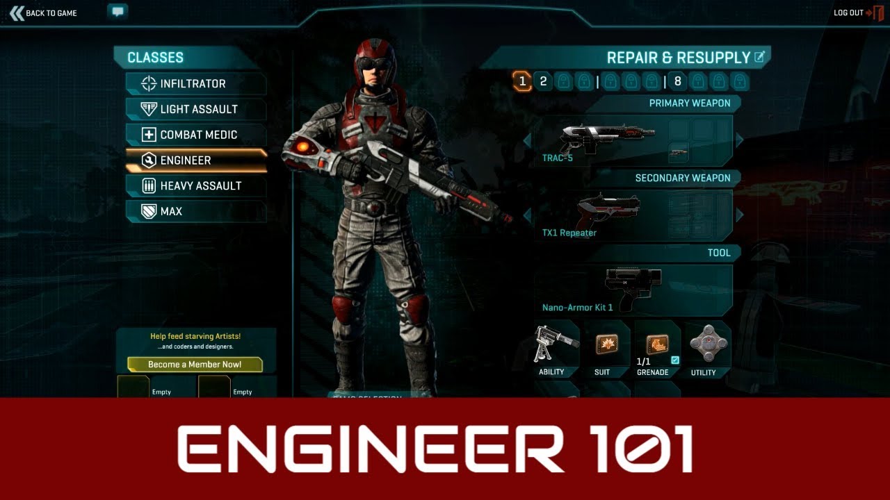 PLANETSIDE 2 🌐 Engineer Basics & Goals (Leveling & Certs)[Step 4] - YouTube