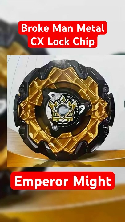 Everyone Gets Metal Lock Chip🙀🙀 Emperor Might CX Deck Set! Beyblade X ...
