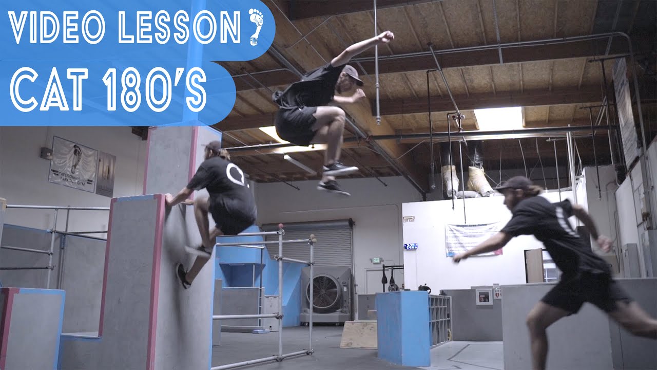 180 Cat Leaps PARKOUR TUTORIAL 🔥 - YouTube