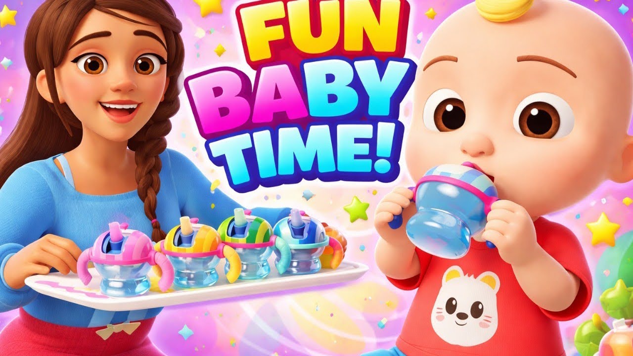 Sippy Cup Fun with JJ & Ms. Appleberry | CoComelon Songs for Kids - YouTube