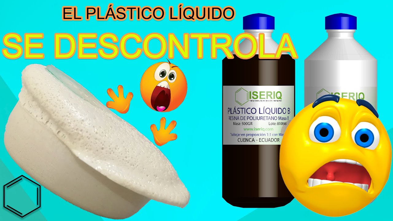 👉👉 PLASTICO LÍQUIDO + HUMEDAD 🤔🤔 UN EXPERIMENTO FALLIDO 🥺🥺 ISERIQ - YouTube