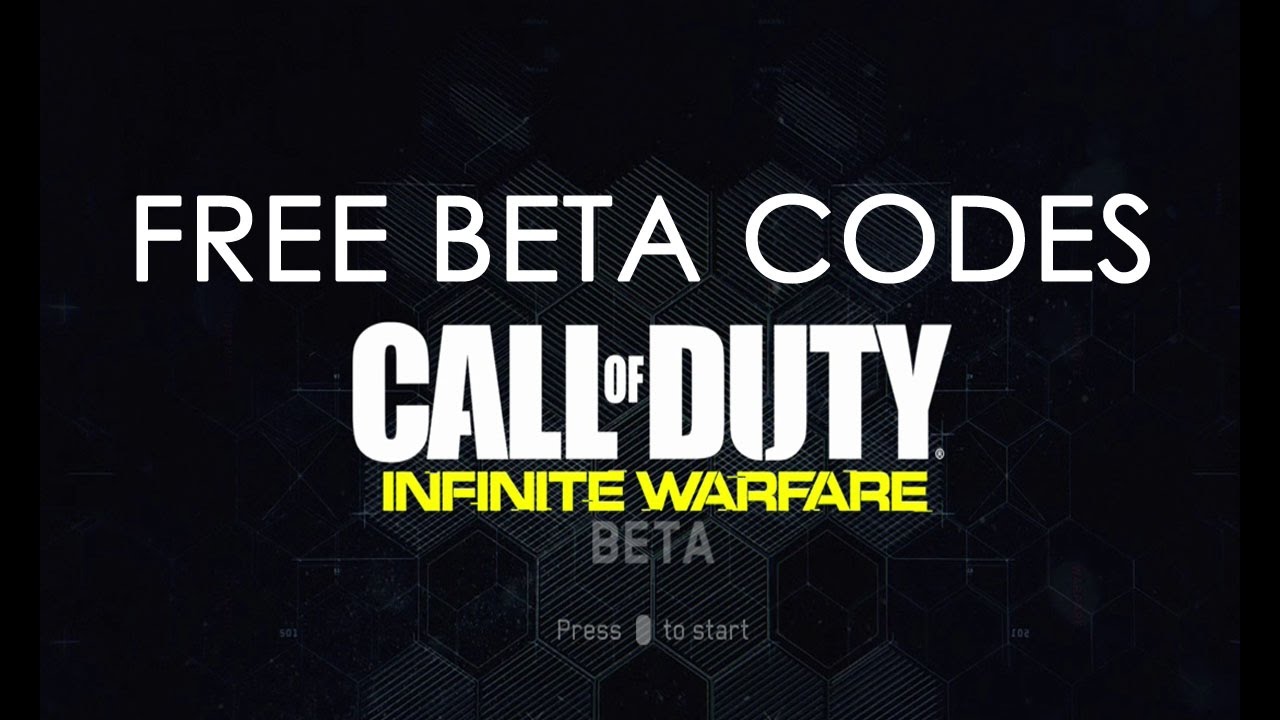Infinite Warfare Free Beta Codes Giveaway PS4 Part 2 (OVER) - YouTube