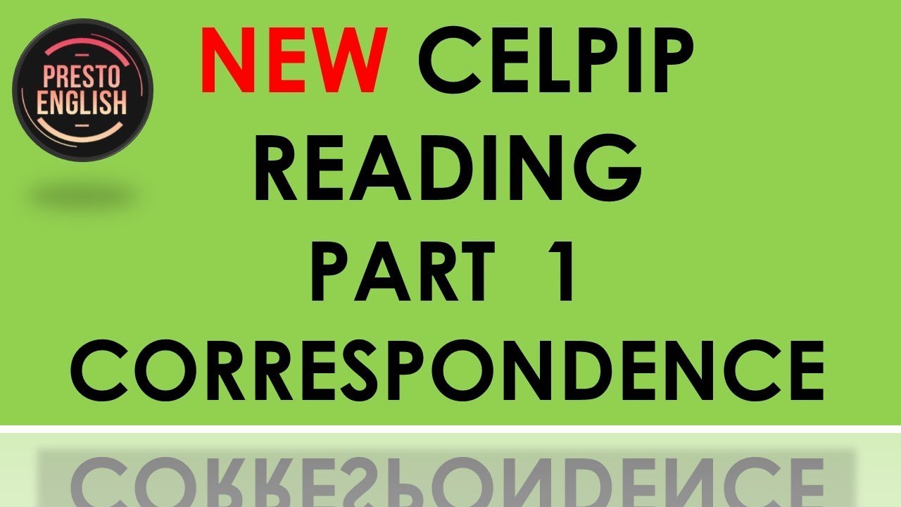 CELPIP Reading Part 1 - This is how I do it! (Reading Correspondence ...