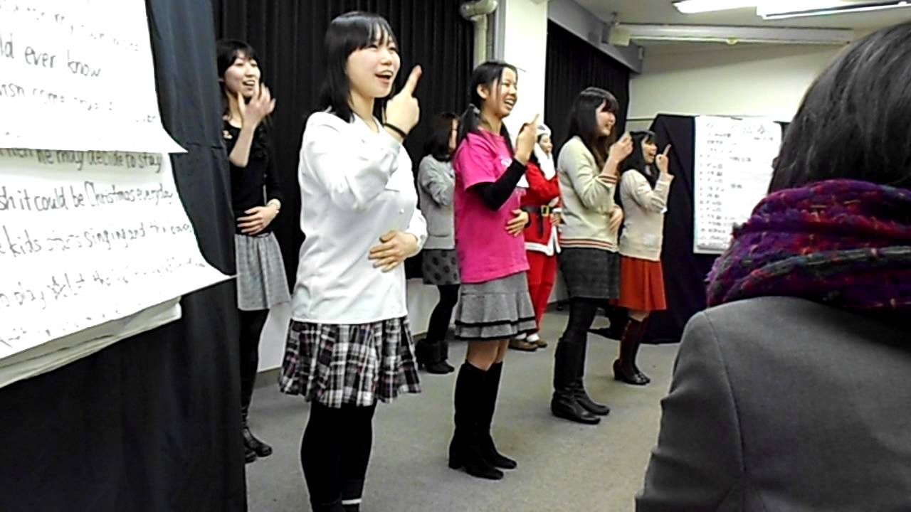 手話歌： X'mas song [Sophia sign language club] - YouTube